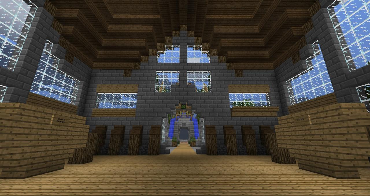 Basic Server Hub Minecraft Map