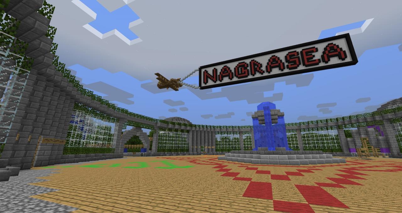 Basic Server Hub Minecraft Map