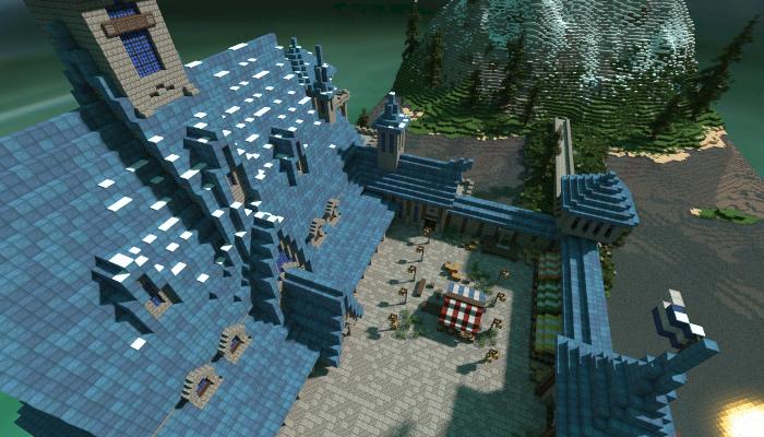 Arendelle - Disney's Frozen Winter Castle Minecraft Map