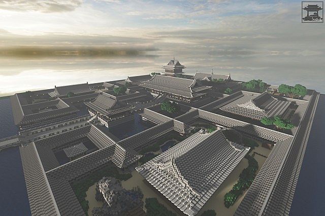 Lins Court 林氏庭-Chinese Oriental Build Minecraft Map