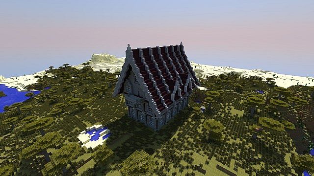 Old spooky House Minecraft Map