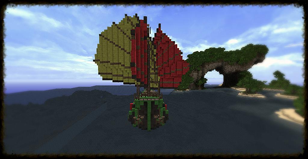 Ships of the East -- Mediterranean, Chinese, & Japanese Ships Minecraft Map