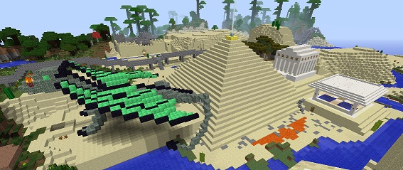 Dragon Pyramid Minecraft Map