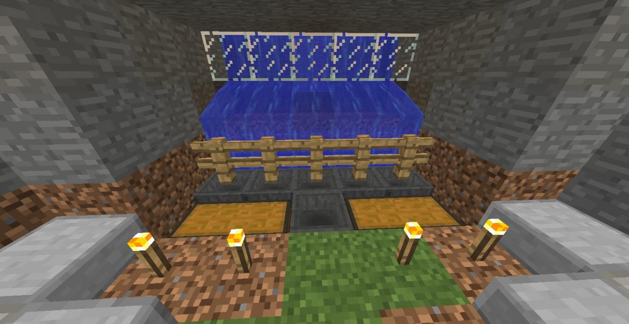 Mob Drowning Trap Minecraft Map