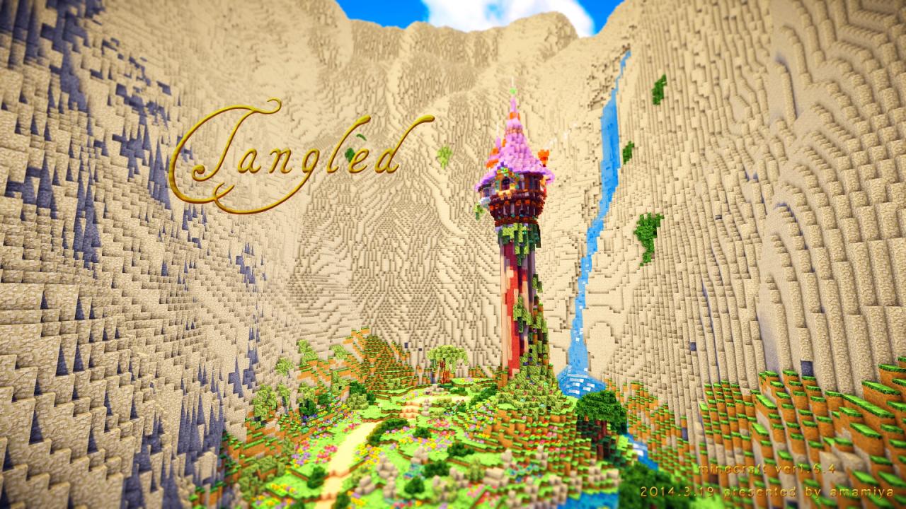 Disney - Tangled Tower - Minecraft Map