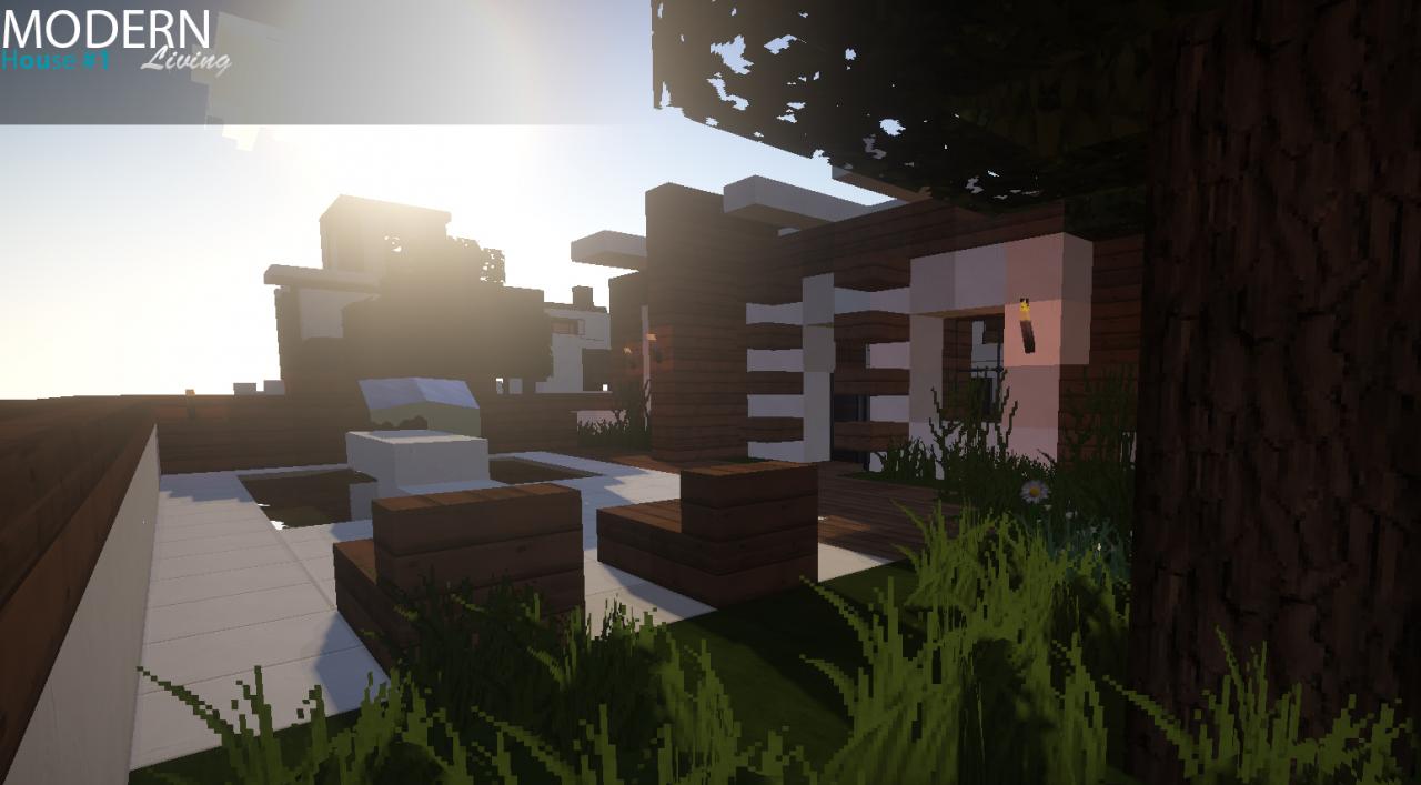Modern Creative build - House #1 Minecraft Map