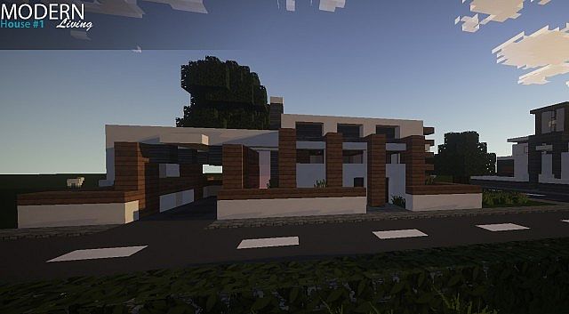 Modern Creative build - House #1 Minecraft Map