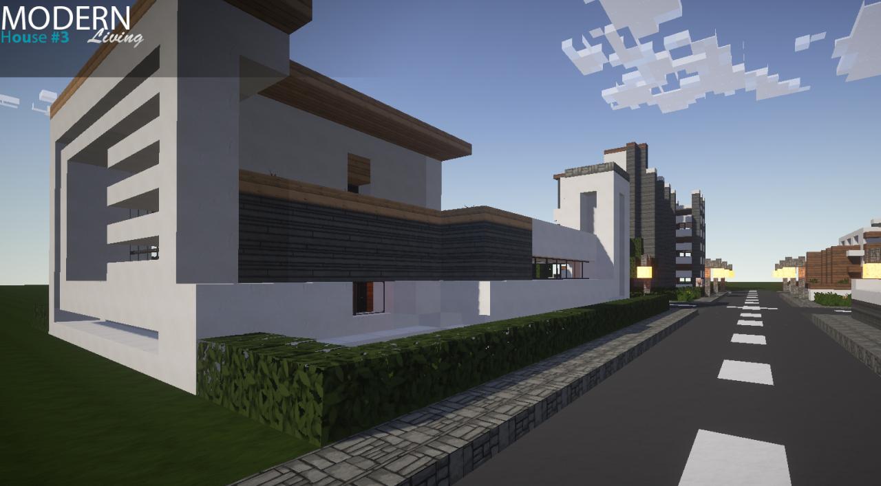 Modern Creative build - House #3 Minecraft Map