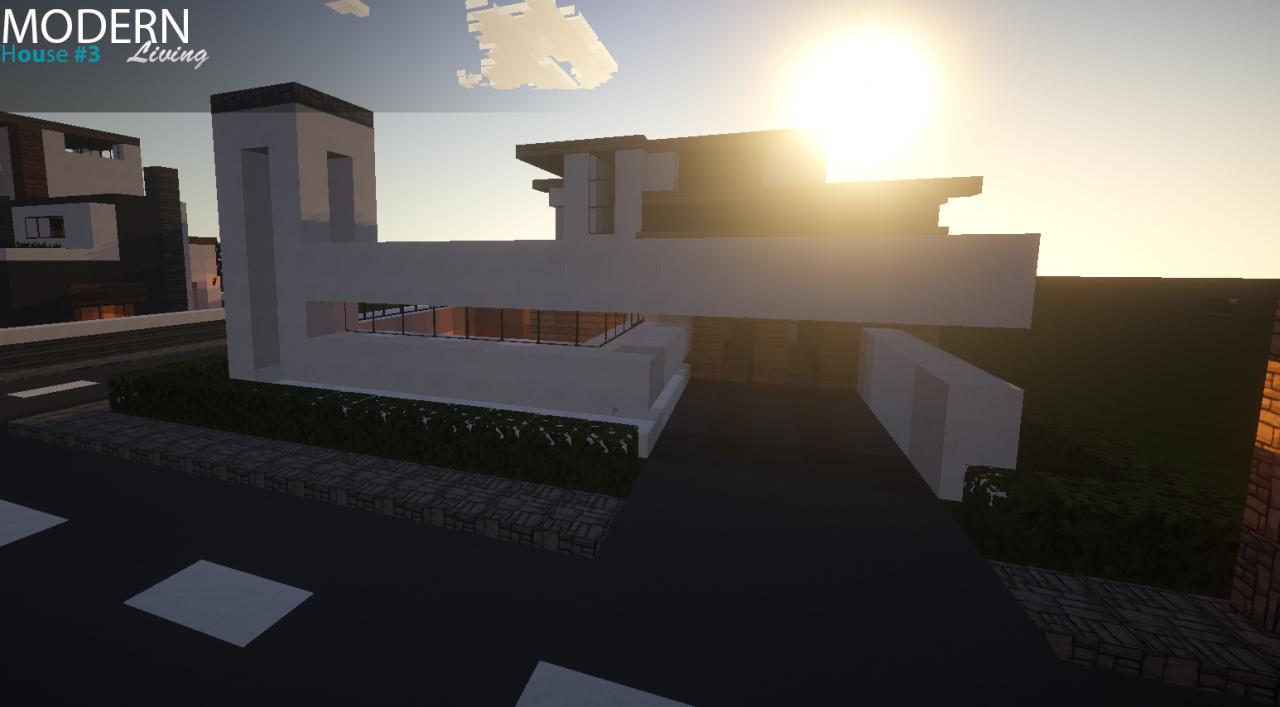 Modern Creative build - House #3 Minecraft Map
