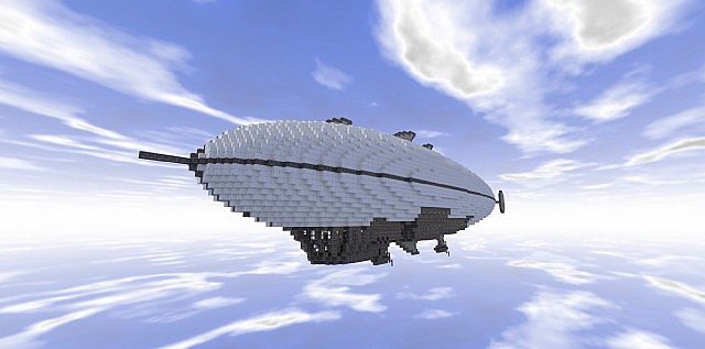 Hyperion--A proper airship! Minecraft Map