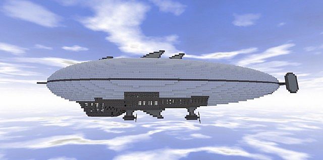 Hyperion--A proper airship! Minecraft Map
