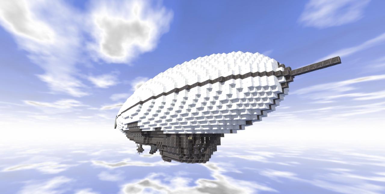 Hyperion--A proper airship! Minecraft Map