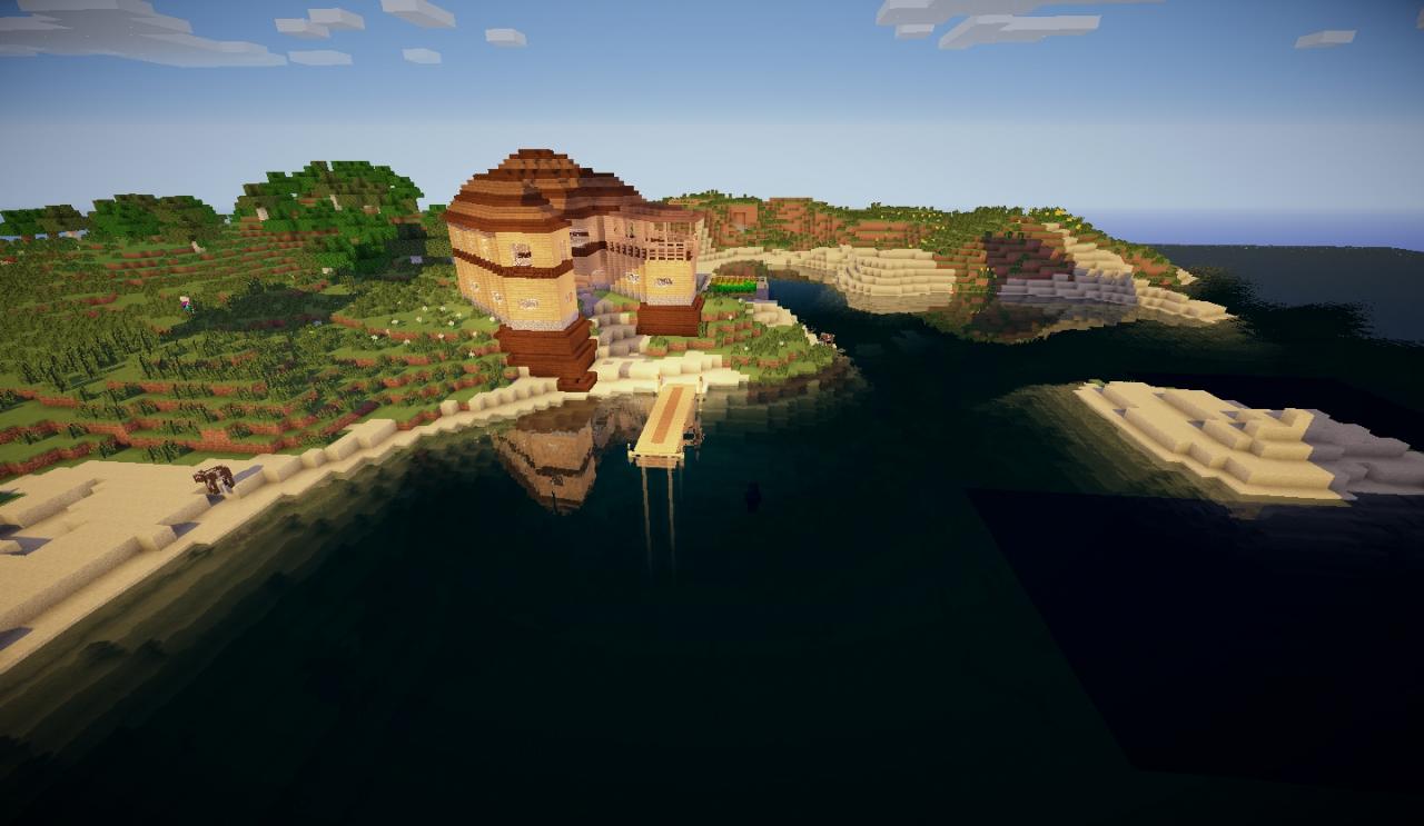 OceanSide Castle Minecraft Map