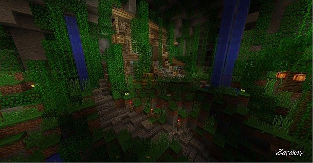 ~Underground Paradise~ Minecraft Map