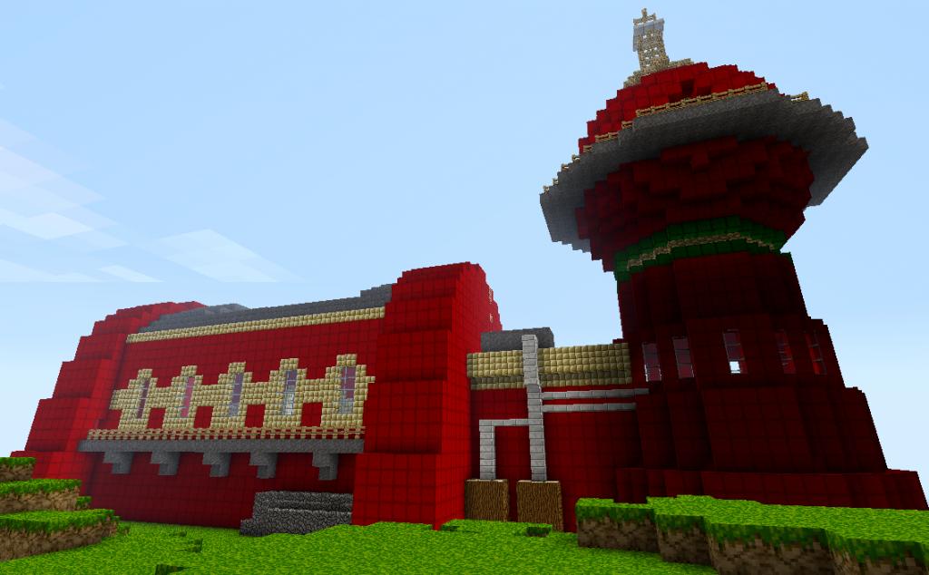 Cartoon builds Minecraft Map