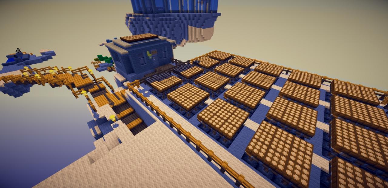 Flying City Minecraft Map