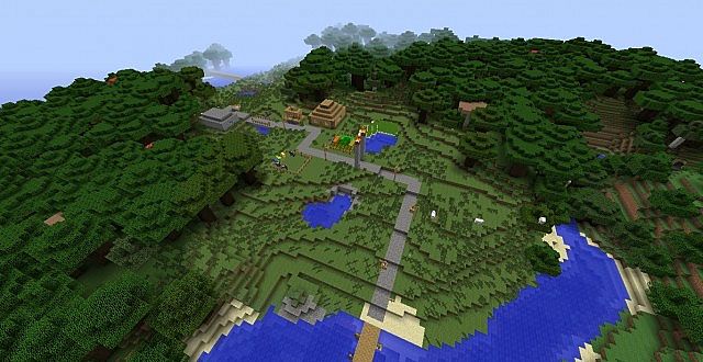 Our Village Minecraft Map