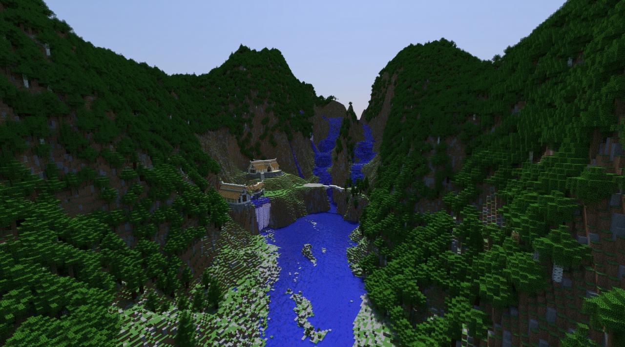 Rivendell Minecraft Map