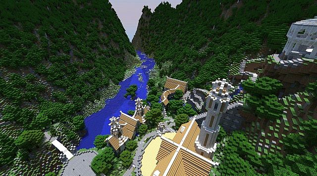 Rivendell Minecraft Map