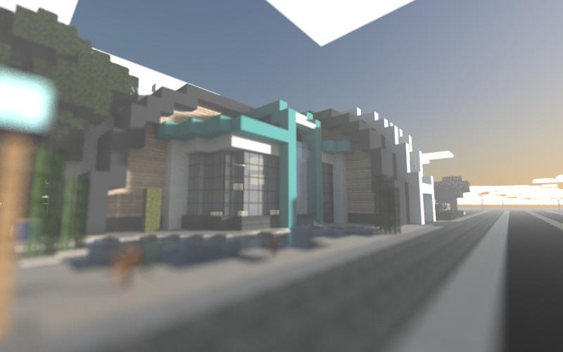 Flow | A Futuristic House Minecraft Map