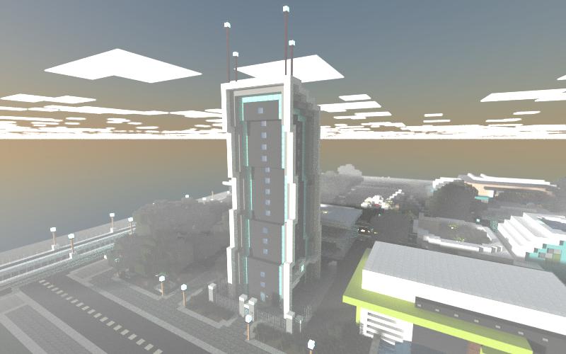 Flow | A Futuristic House Minecraft Map