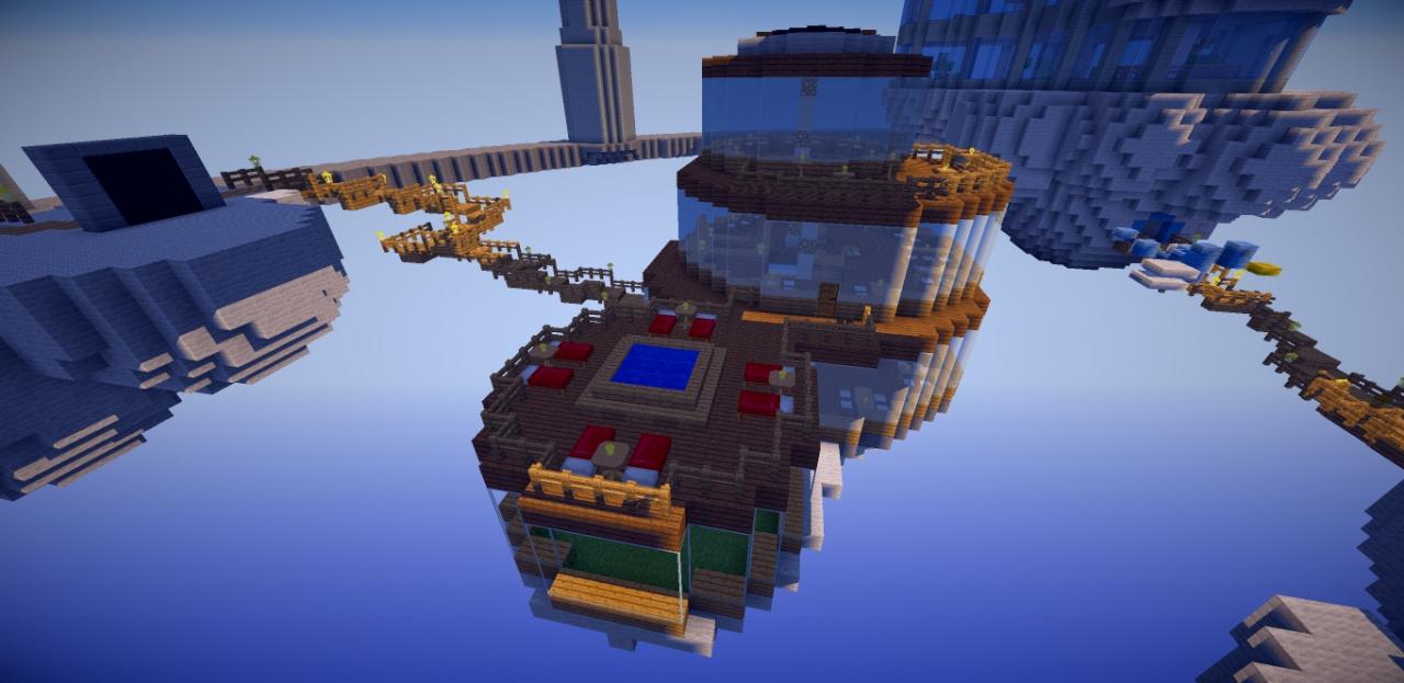 Flying City Minecraft Map