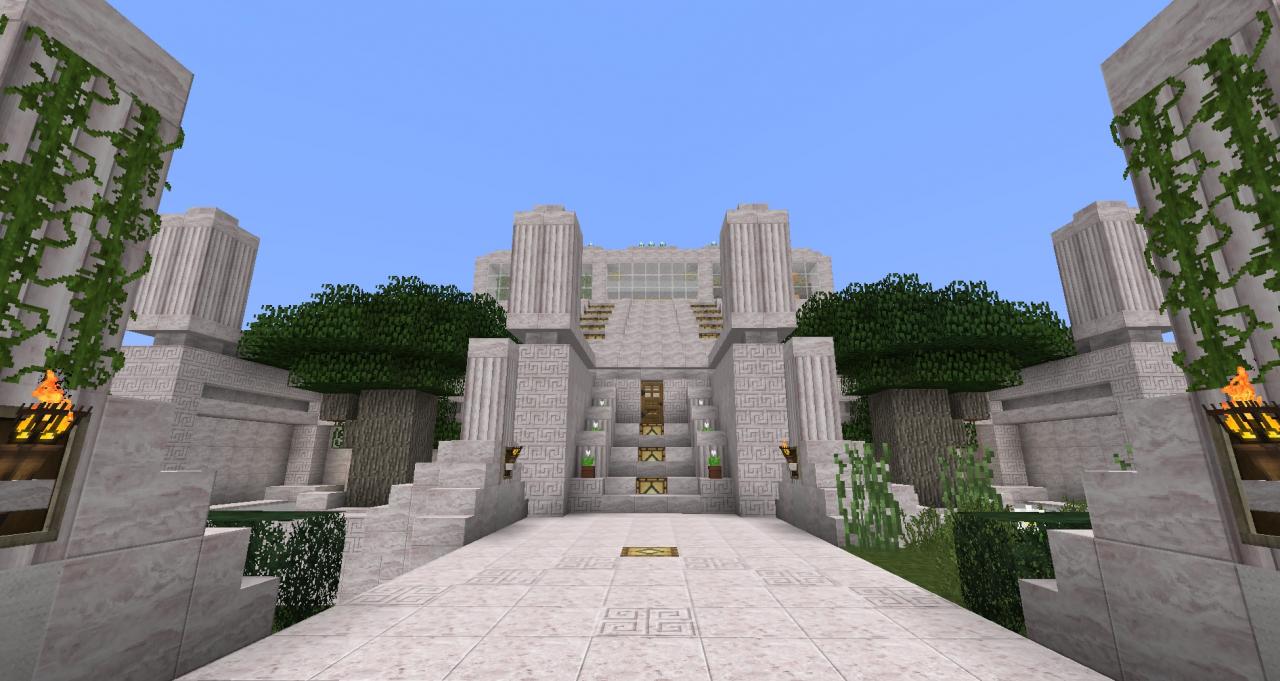 Roman Style Server Spawn Minecraft Map