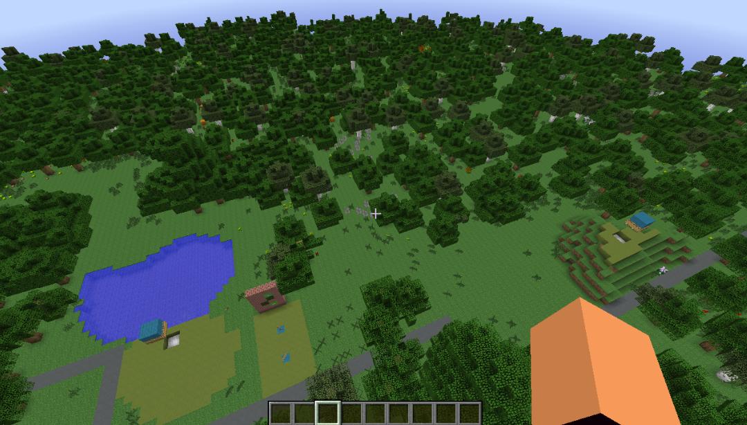 Forest Greens Golf Club Ender Golf Minecraft Map