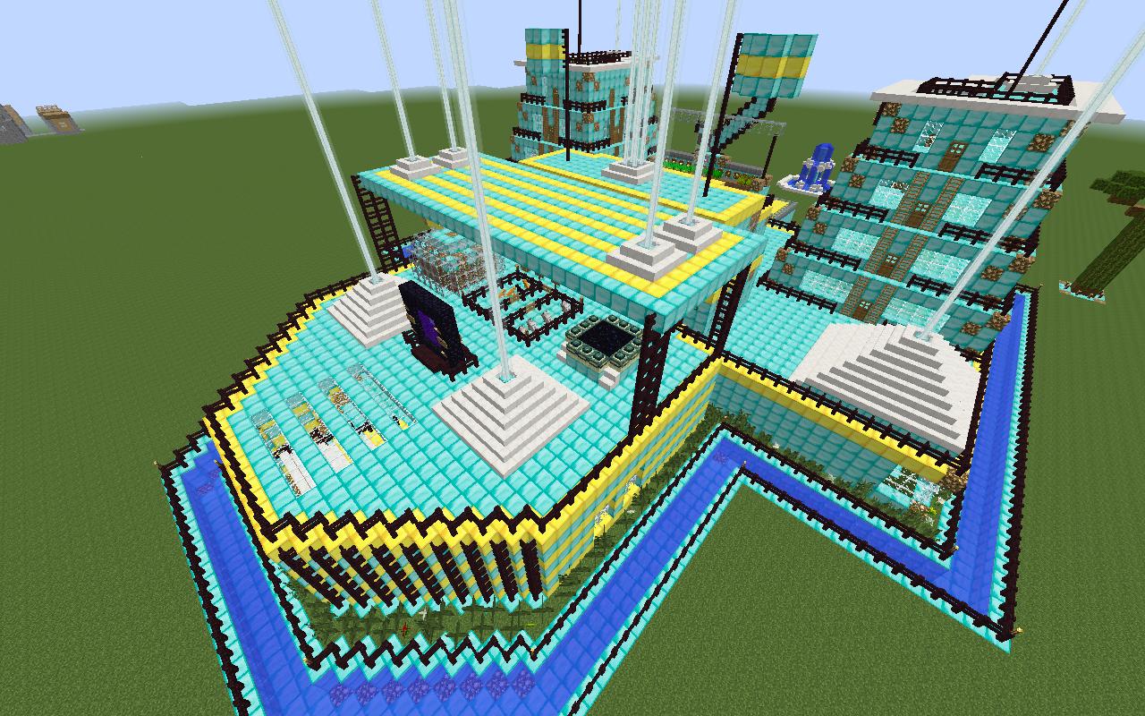 The Diamond Temple Minecraft Map