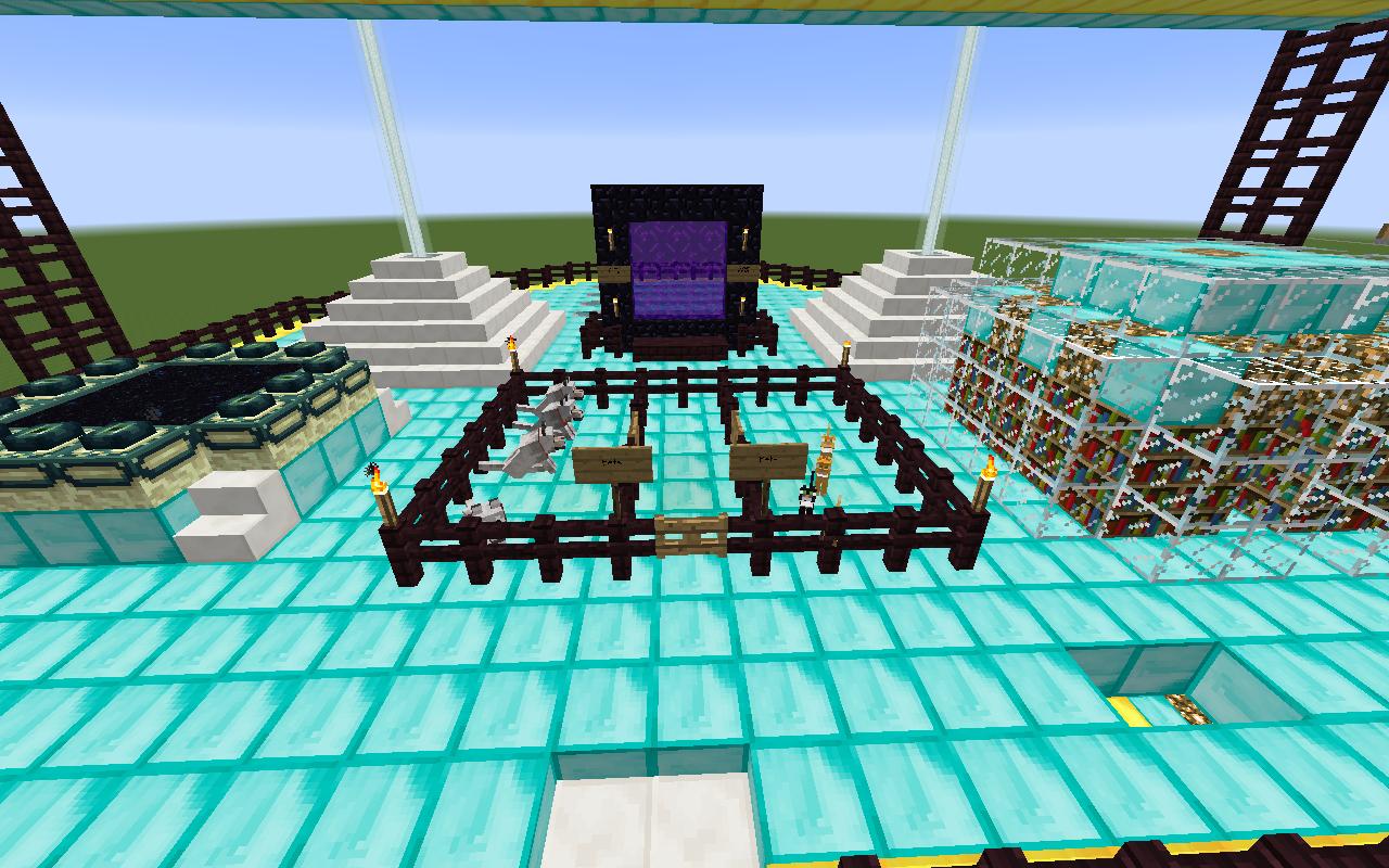 The Diamond Temple Minecraft Map