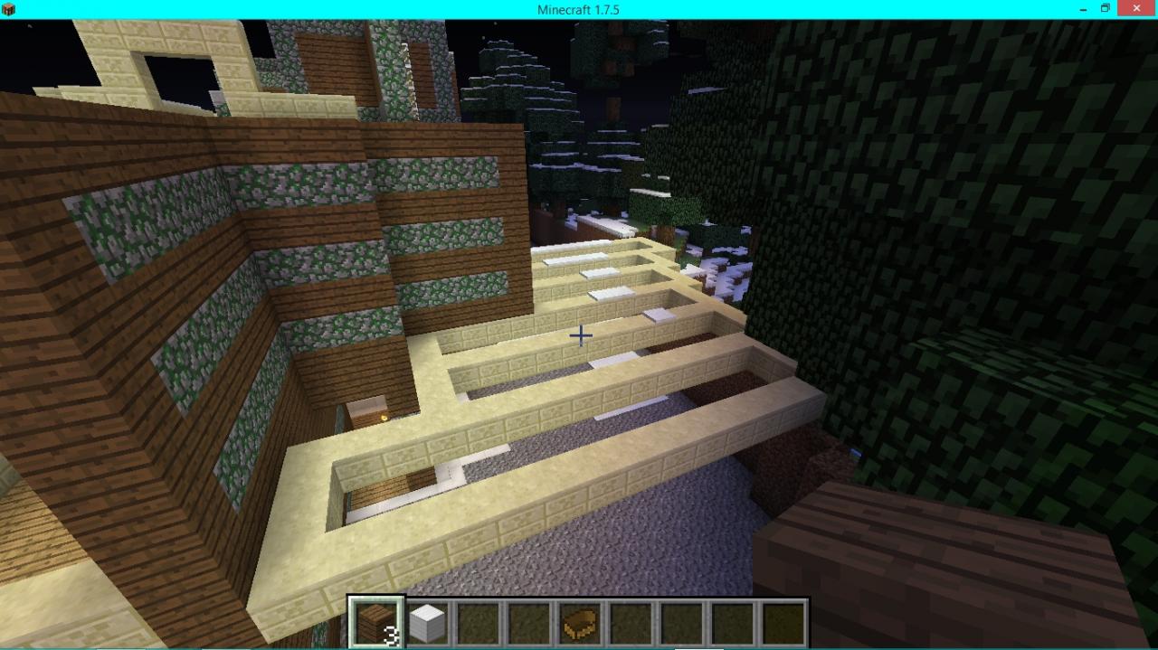 Waterfall House Minecraft Map