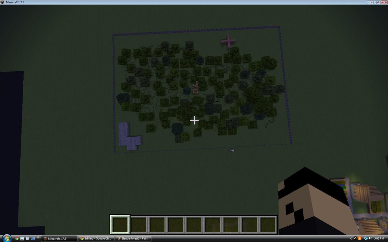 Slender Forest & Cabin Minecraft Map