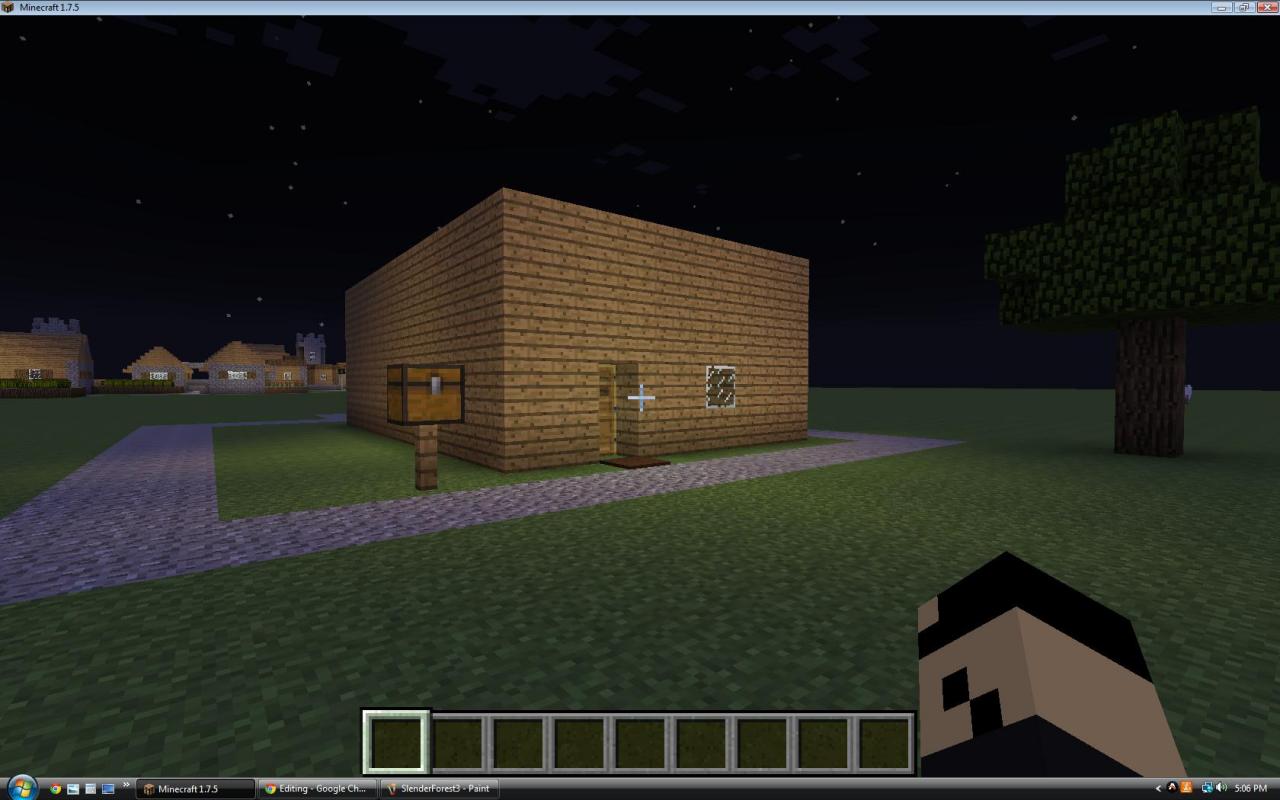 Slender Forest & Cabin Minecraft Map