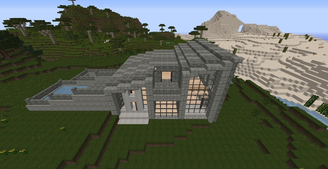Modern House "Slope" Minecraft Map