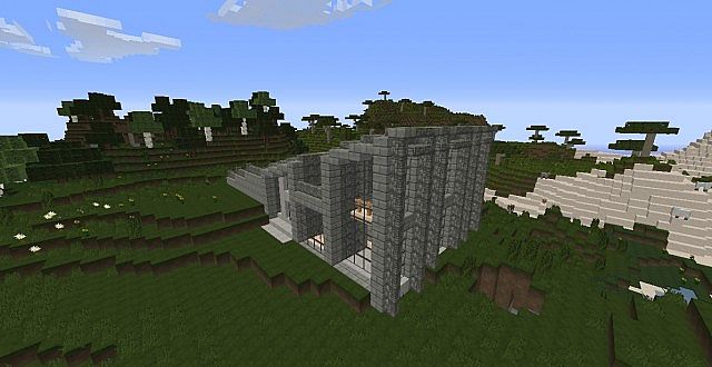 Modern House "Slope" Minecraft Map