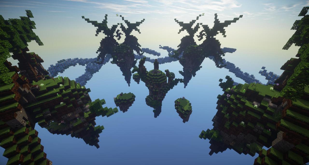 SnapCraft Skywars Map - Duality Minecraft Map