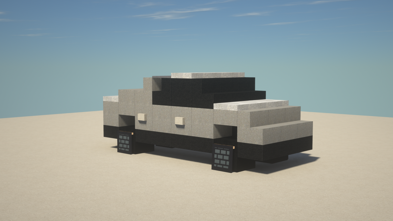 Tesla Cybertruck Minecraft Map