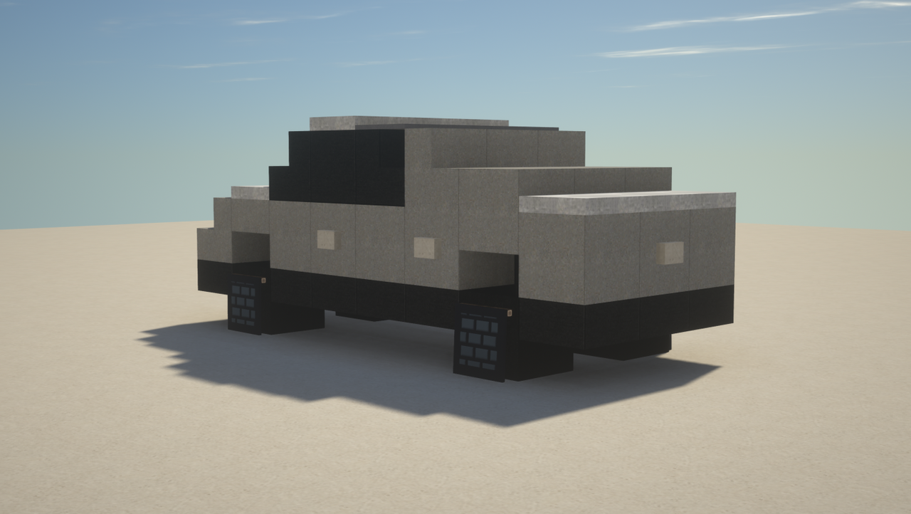 Tesla Cybertruck Minecraft Map