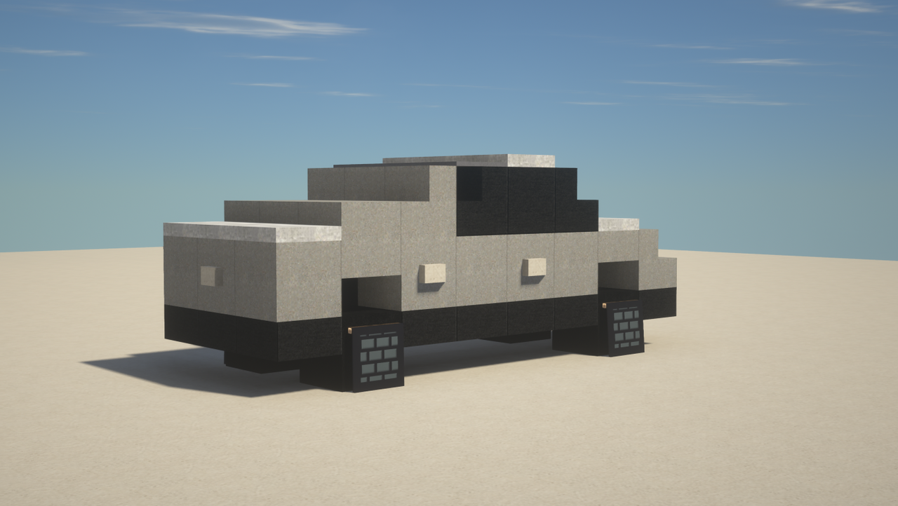 Tesla Cybertruck Minecraft Map