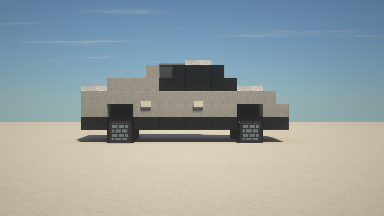Tesla Cybertruck Minecraft Map