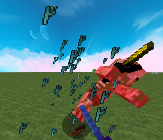 JoJo's Menacing Particles Minecraft Texture Pack