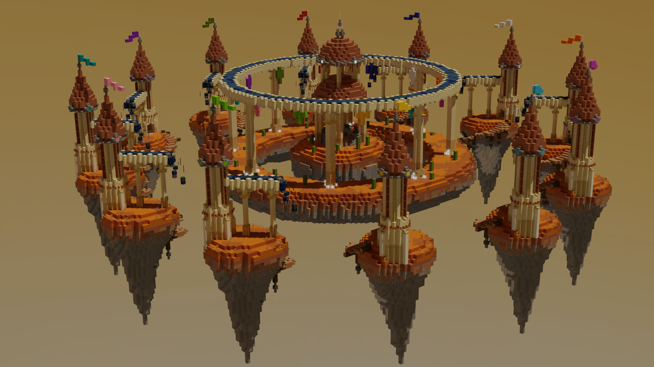 Desert Skywars Map [Viewing Only] Minecraft Map