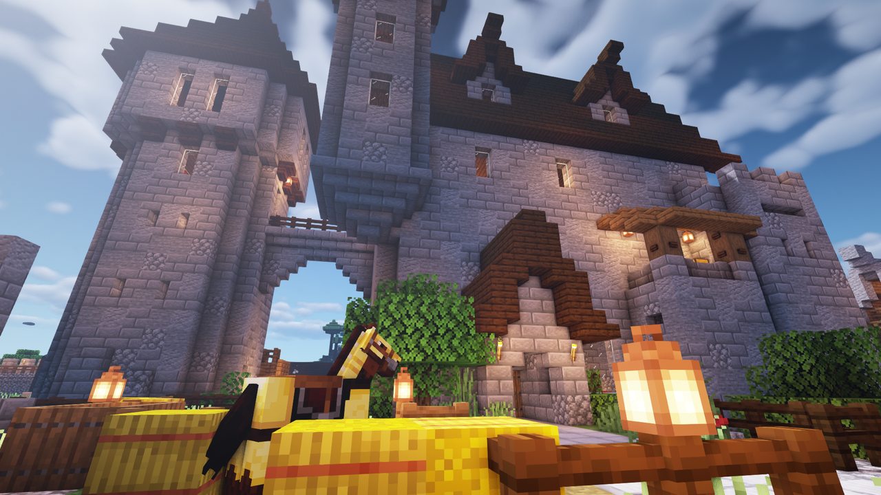 Medieval City Minecraft Map