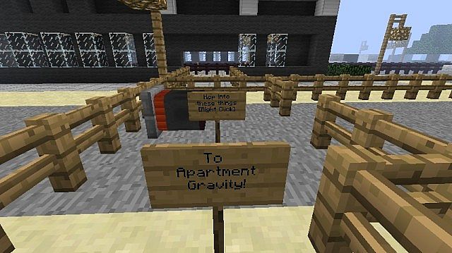 Anti City 2 Parkour Map (Star-miner mod) Minecraft Map