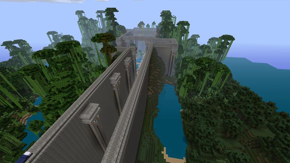 The Net Minecraft Map
