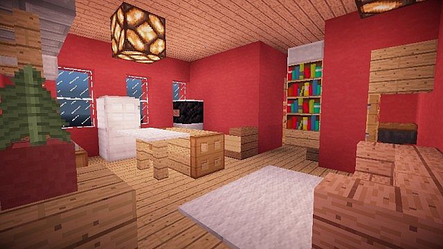 A Glimpse Of A Town Minecraft Map