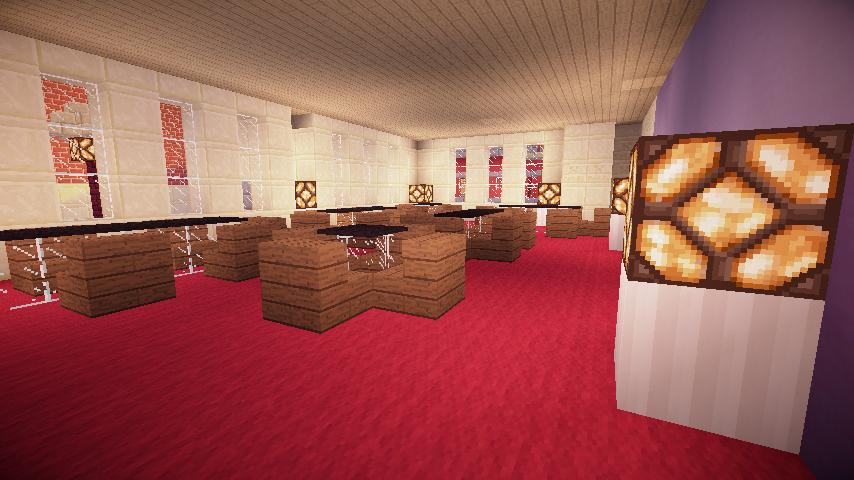 A Glimpse Of A Town Minecraft Map