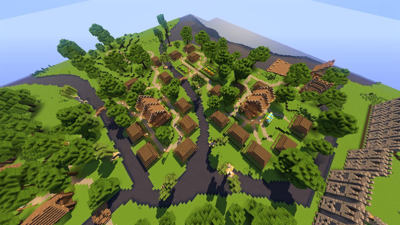 BlazePost - Flat terrain DOWNLOAD - Minecraft Map