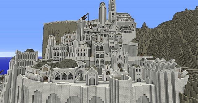 Minas Tirith by Angelimar Minecraft Map