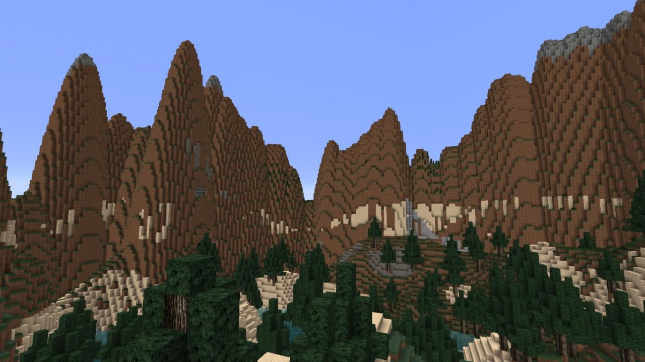 Hilly Escape Minecraft Map